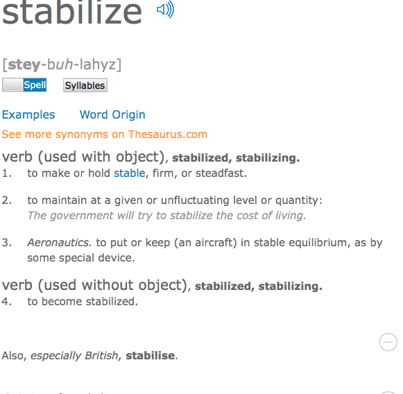 Stabilizer: How Important Is It?